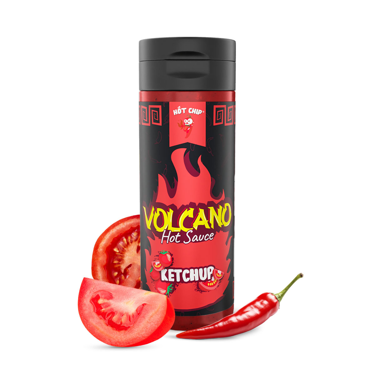Chilli Ketchup 270 ml – Volcano | Real Chilli. Real Heat.