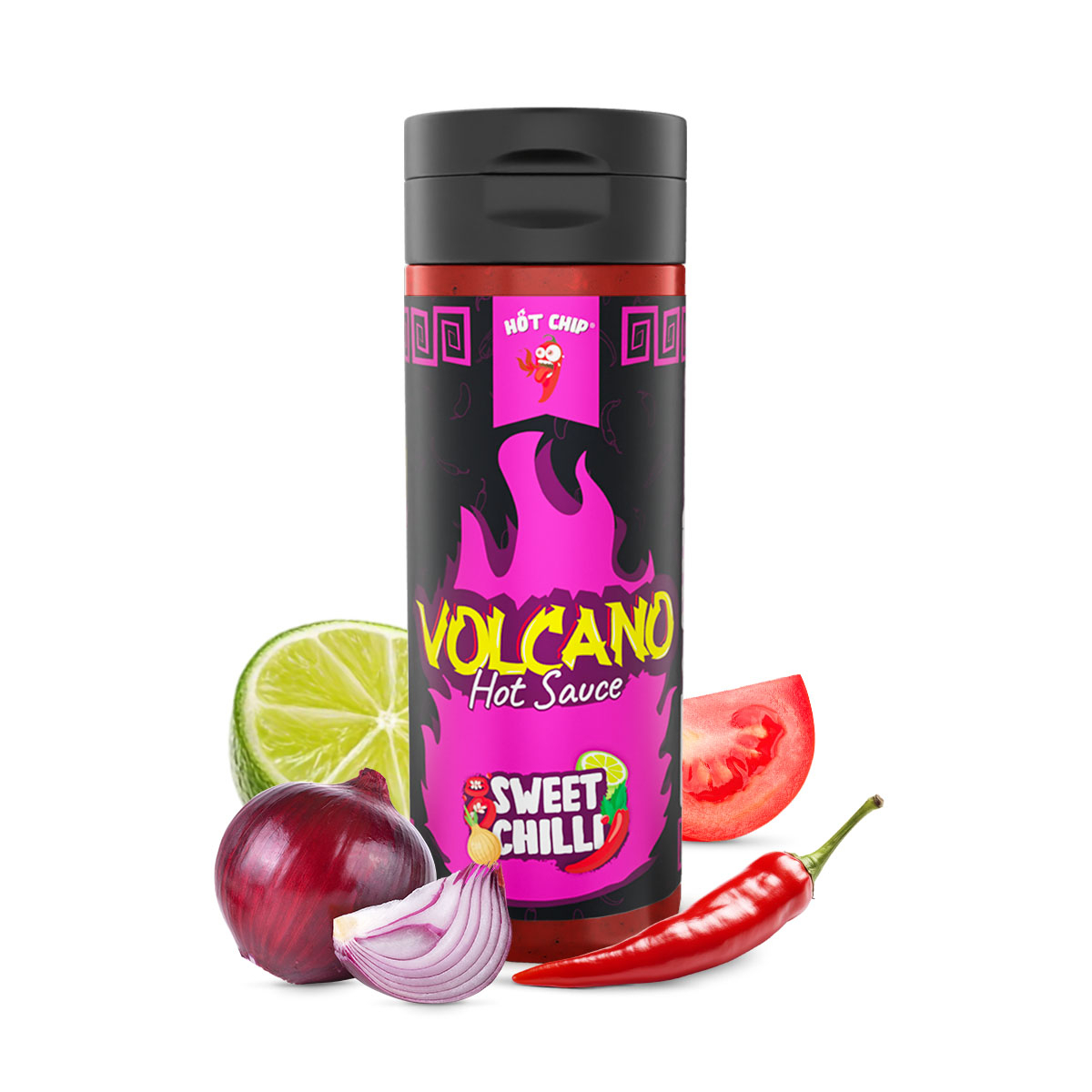 Ostry sos Sweet Chilli 270 ml – Volcano | Real Chilli. Real Heat.
