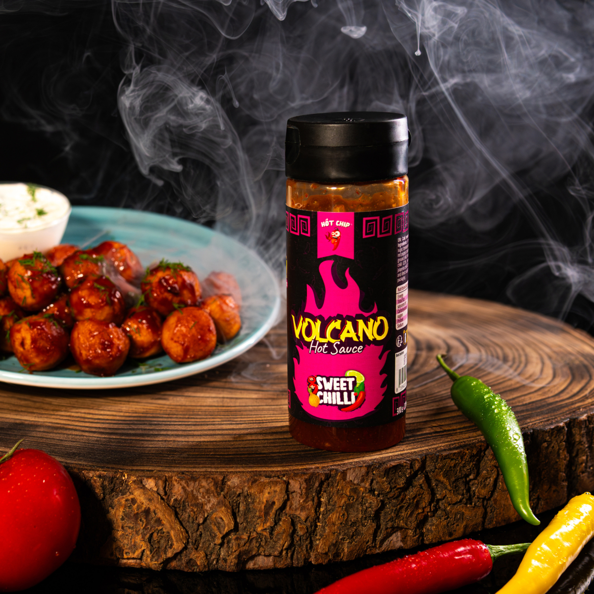 Ostry sos Sweet Chilli 270 ml – Volcano | Real Chilli. Real Heat.