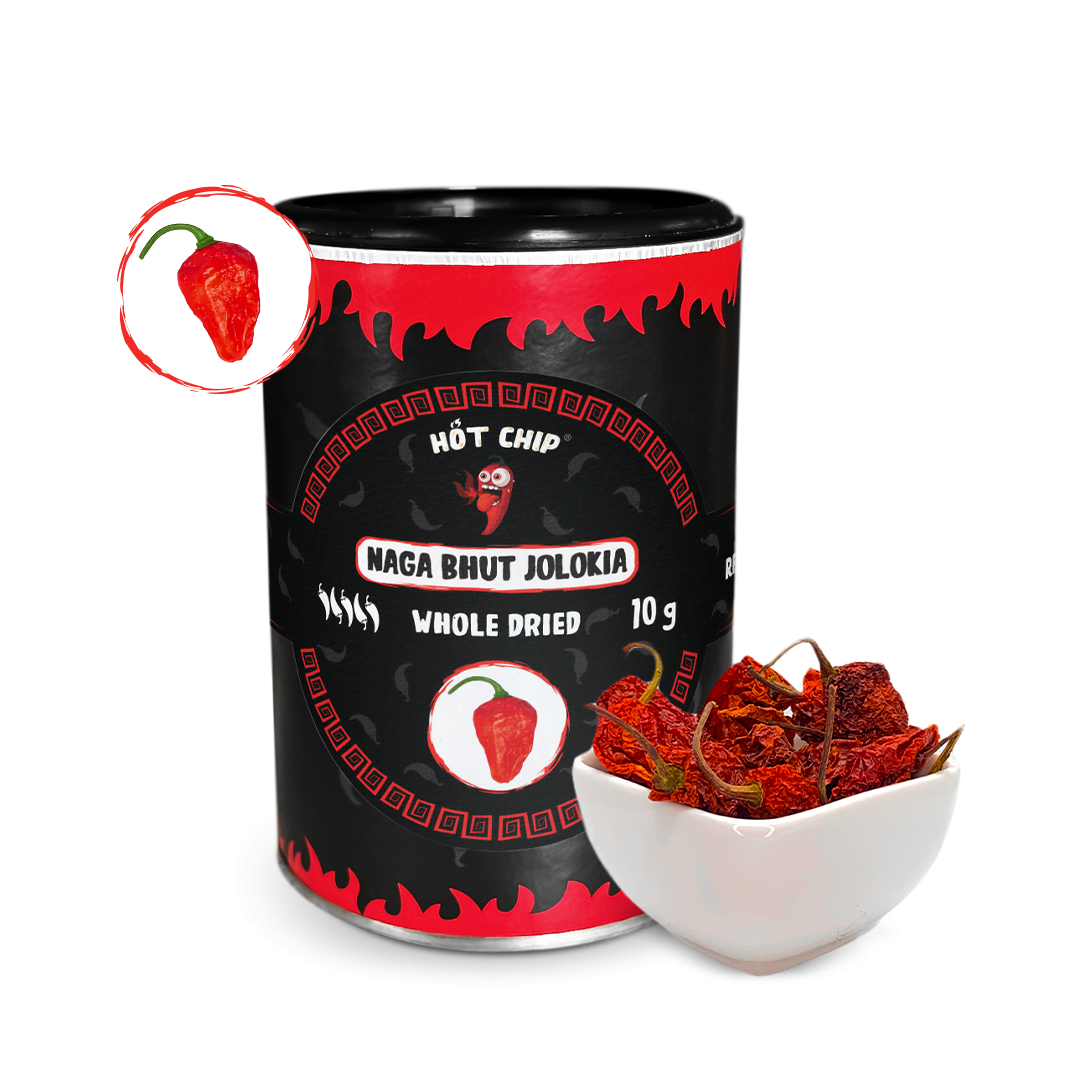 Naga Bhut Jolokia chilischoten 10 g | Real Chilli. Real Heat.