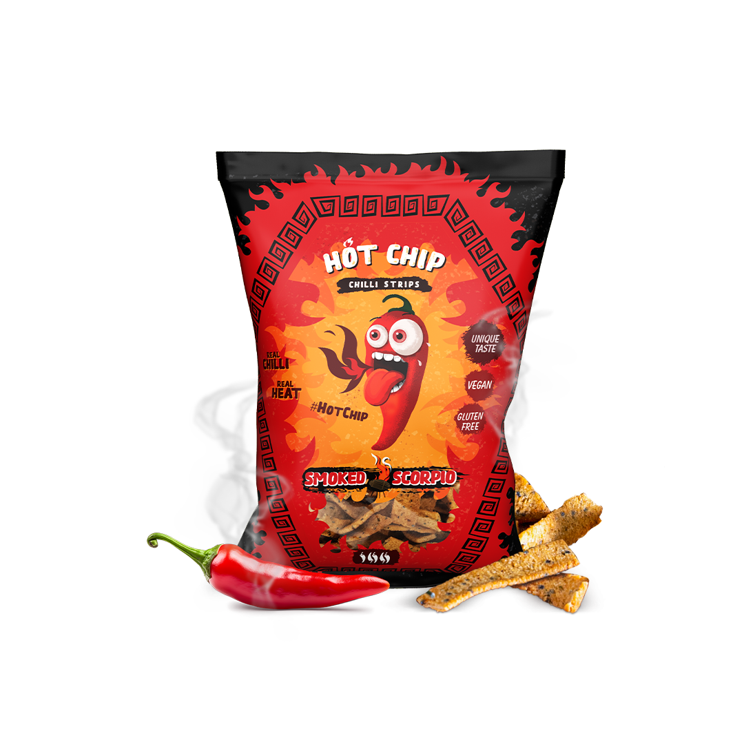Strips Smoked Scorpio 80 g | Real Chilli. Real Heat.