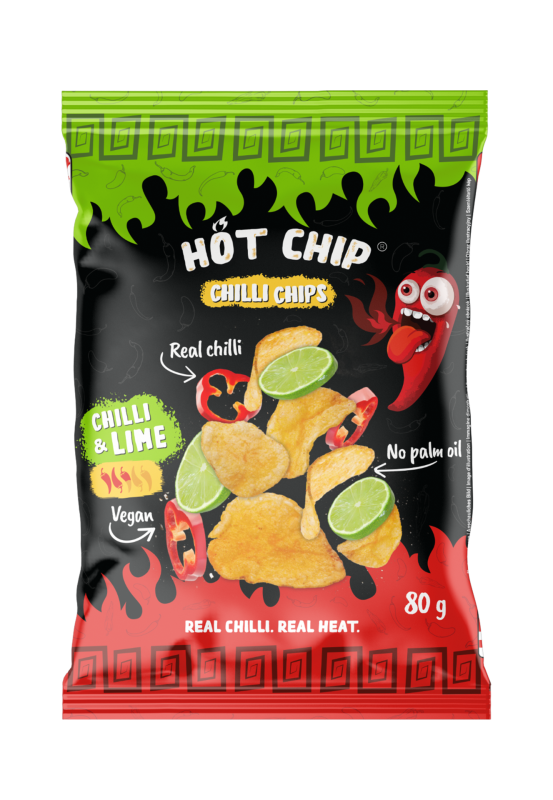 Výhodné balení Chipsy Chilli & Lime | Real Chilli. Real Heat.