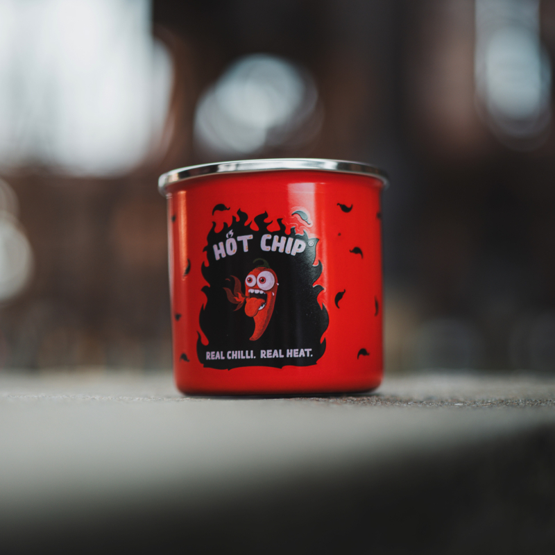 Plechový pohár HOT-CHIP | Real Chilli. Real Heat.