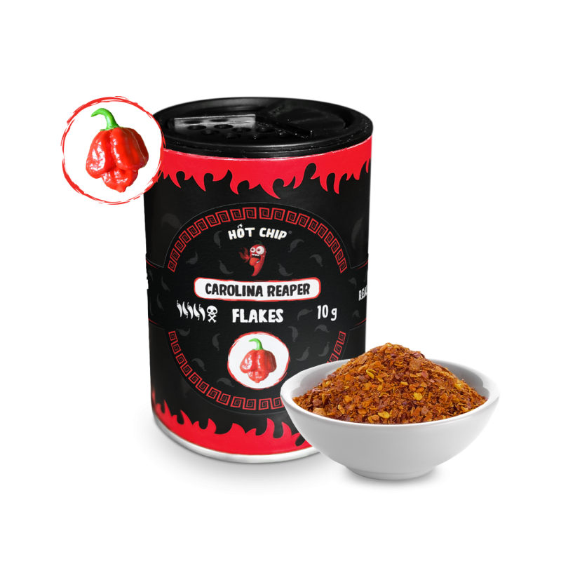 Carolina Reaper chilli vločky 10 g | Real Chilli. Real Heat.