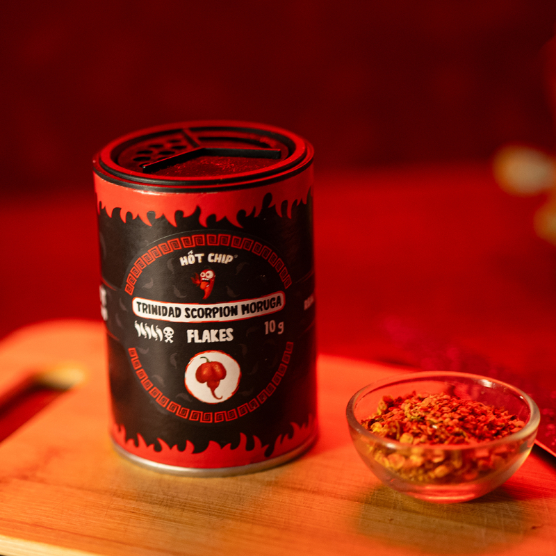 Trinidad Moruga Scorpion chilli vločky 10 g | Real Chilli. Real Heat.