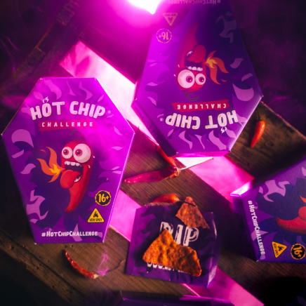 HOT CHIP Challenge - nejpálivější chips na světě | Real Chilli. Real Heat.