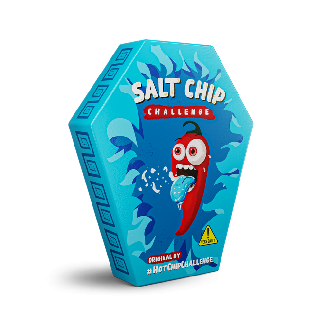 1x Salt Chip Challenge 8 g (9,9 €/pc) | Real Chilli. Real Heat.