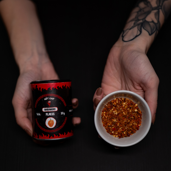 Habanero chilli flakes 30 g | Real Chilli. Real Heat.
