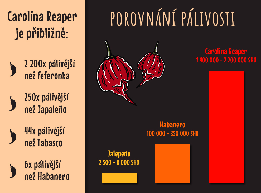 Carolina Reaper: Nejpálivější paprička na světě | Real Chilli. Real Heat.