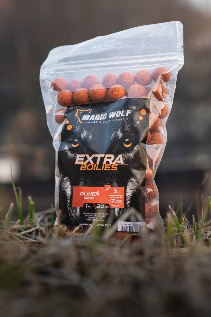 Magic Wolf - EXTRA Boilies 24mm 1kg | Prodej nástrah na lov kaprů