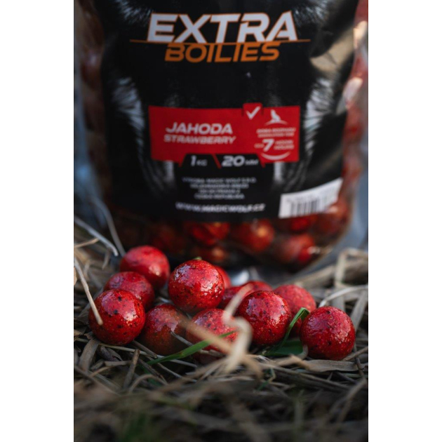 Magic Wolf - EXTRA Boilies 24mm 1kg | Prodej nástrah na lov kaprů