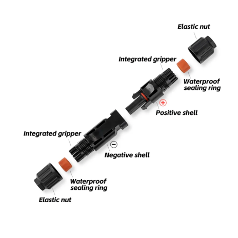 Konektor MC4 pro solární panely- 1000V/30A | Maximin.cz