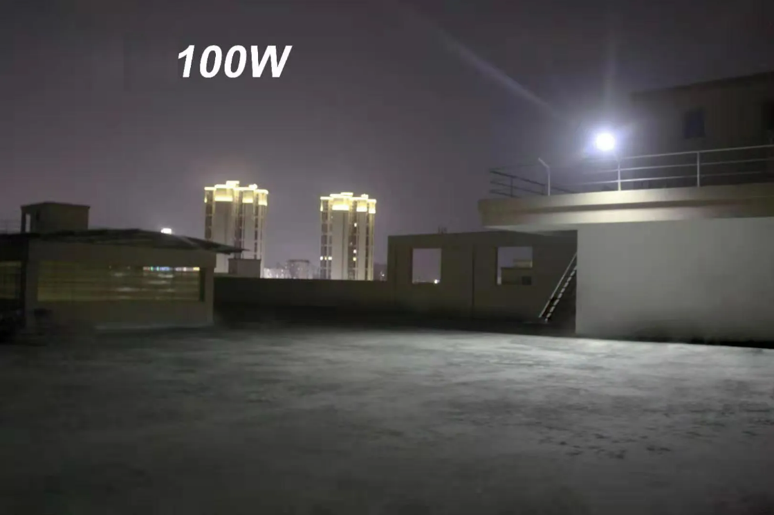 Lampada solare Pioneer LH8100 100W con telecomando | Secutek.it