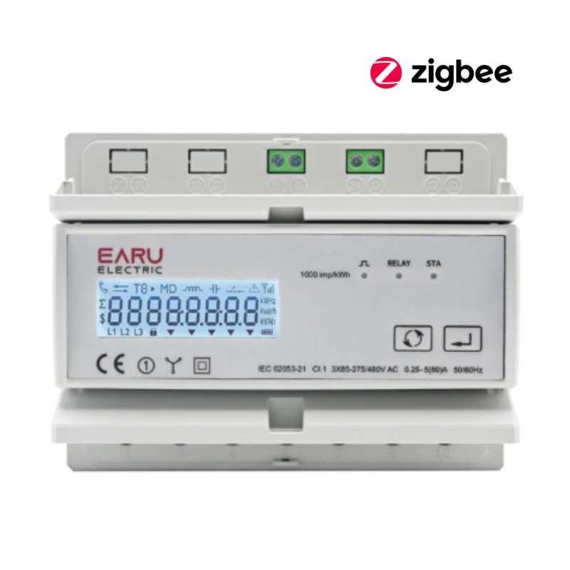 Contor electric trifazat Zigbee | Secutek.ro