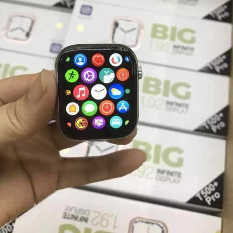 Reloj inteligente Smart Watch T500+ Pro (negro) | Secutek.es