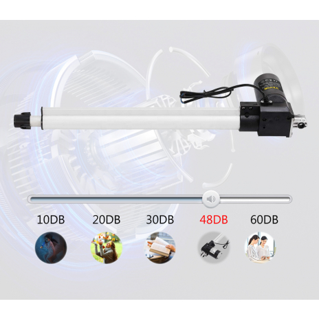 Elektrischer Linearantrieb DC 12V 6000N, 200mm | Spezialisiert auf die ...