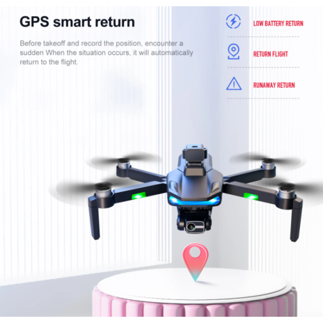 S135 Pro zložljiv dron s kamero 8K | Secutek.si