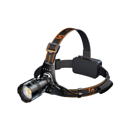 Lampada frontale Supfire LED HL31 (36W, USB-C, 90°) | Secutek.it