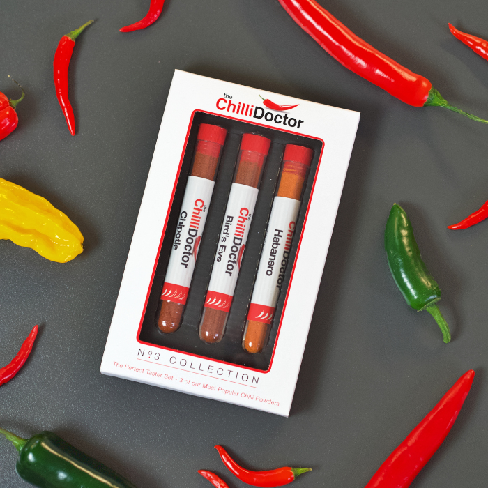 No 3 Collection – výber obľúbených chilli práškov | The Chilli Doctor