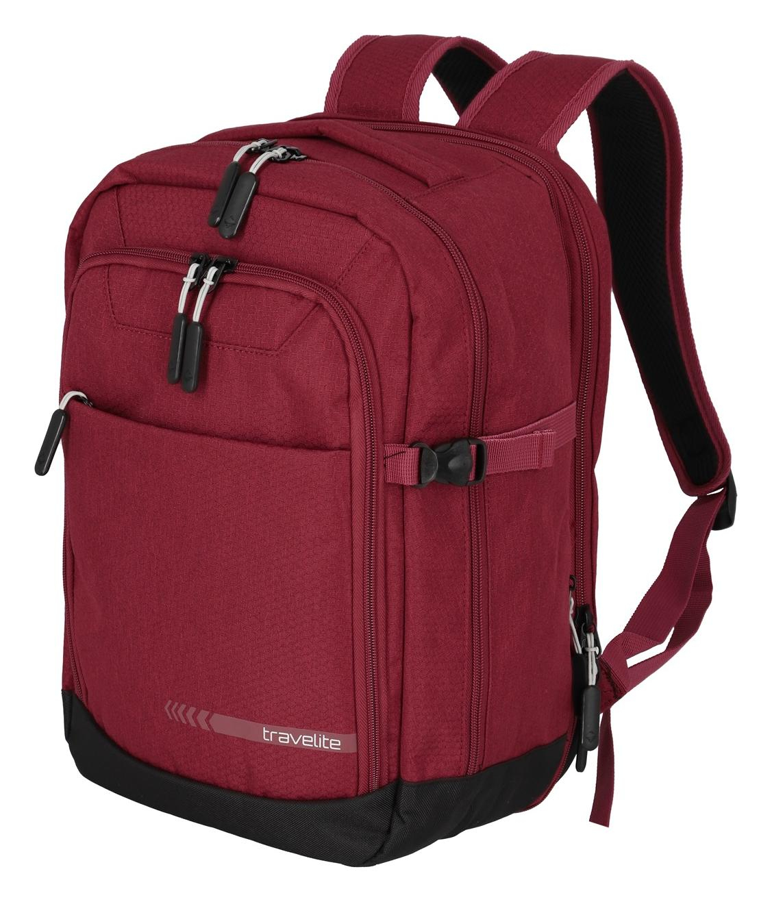 Travelite Kick Off Cabin Backpack 40x25x20 cm Red | ZARRO.cz