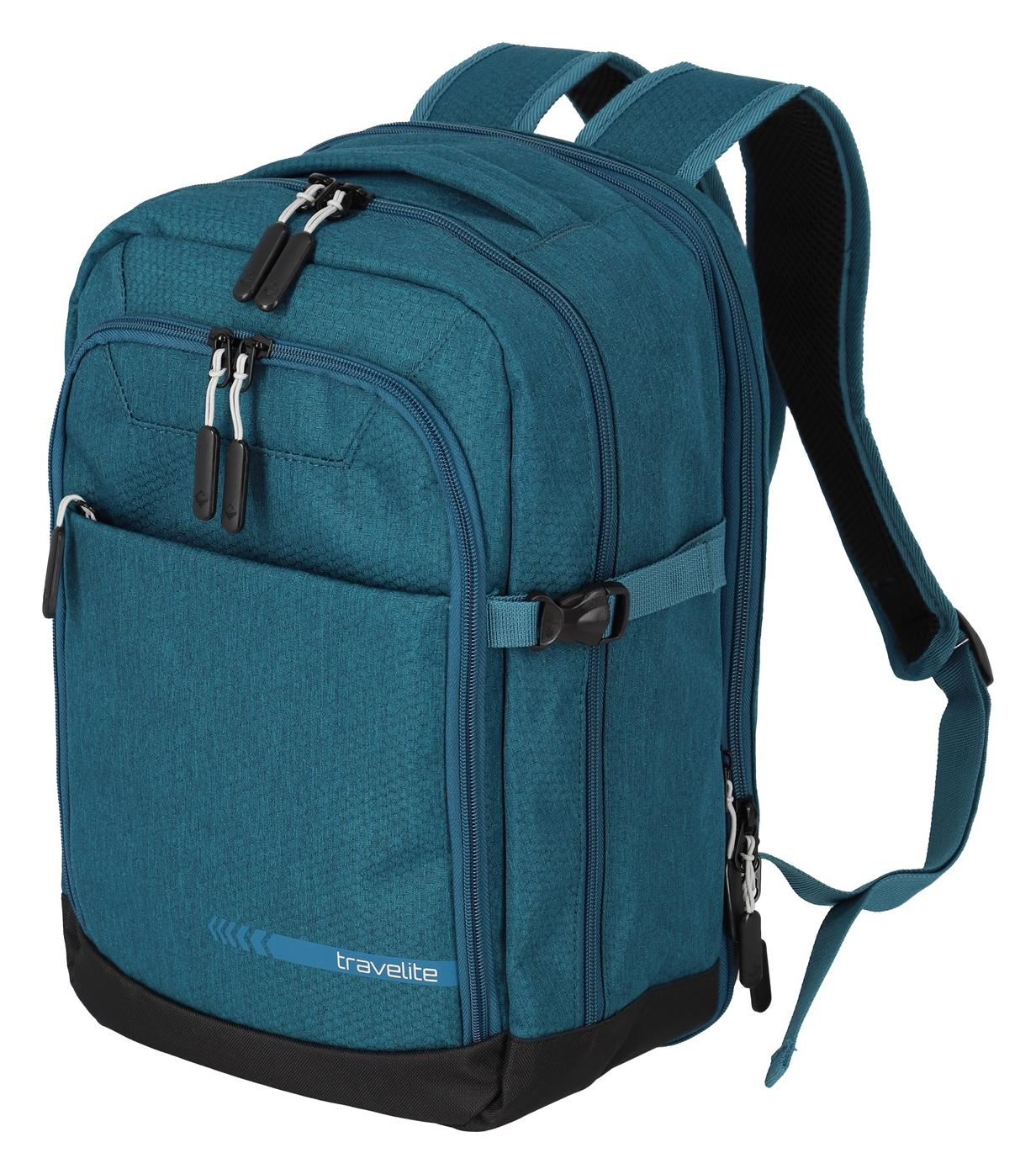 Travelite Kick Off Cabin Backpack 40x25x20 cm Petrol | ZARRO.cz