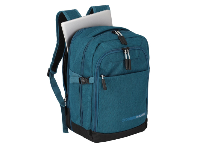 Travelite Kick Off Cabin Backpack 40x25x20 cm Petrol | ZARRO.cz